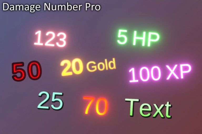 [Unity]Damage Numbers Proを使って楽にダメージ表示させる – Life Works Blog