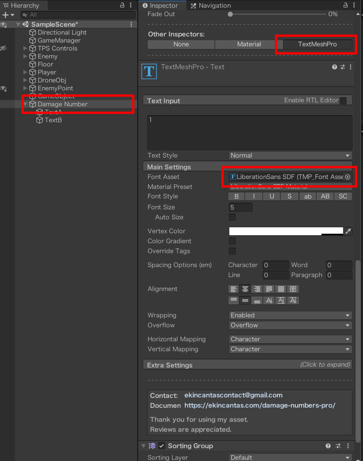 [Unity]Damage Numbers Proを使って楽にダメージ表示させる – Life Works Blog